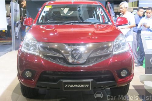 Foton Car Models List | Complete List of All Foton Models