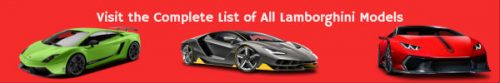 Complete List of All Lamborghini Car Models | Car Models List