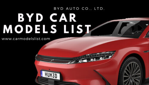 BYD Car Models List | Complete List of All BYD Models