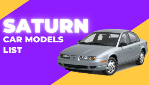 Saturn Car Models List | Complete List of All Saturn Models